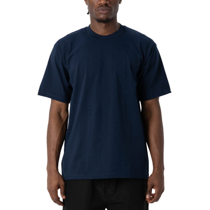Pro Club Short Sleeve Heavyweight Tee - Navy – Millennium Clothing